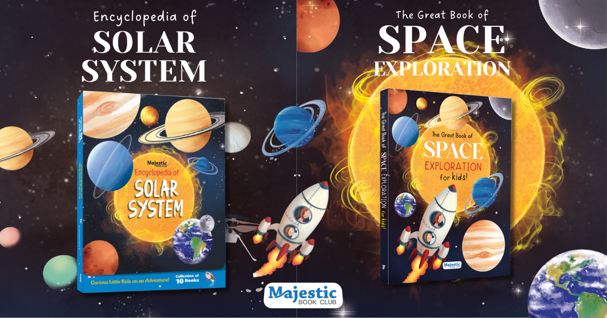 Educational Solar System Book Set for Kids