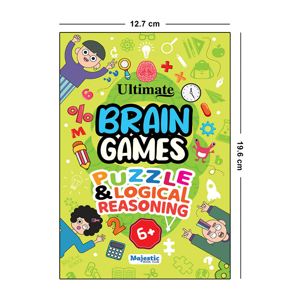 Puzzle & Logical Reasoning for Kids (Ages 6+) - Ultimate Brain Games: