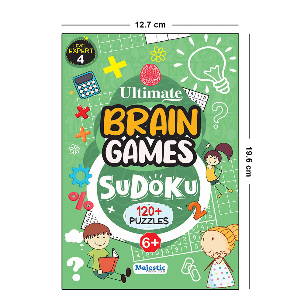 Sudoku Level 4 Expert for Kids (6+ Years) - Ultimate Brain Games with