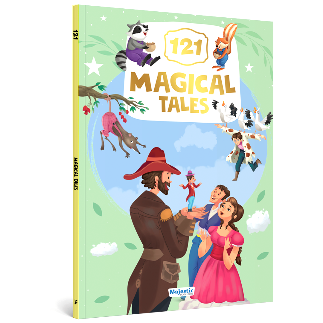 121 Magical Tales - Illustrated Story Book for kids - English short st