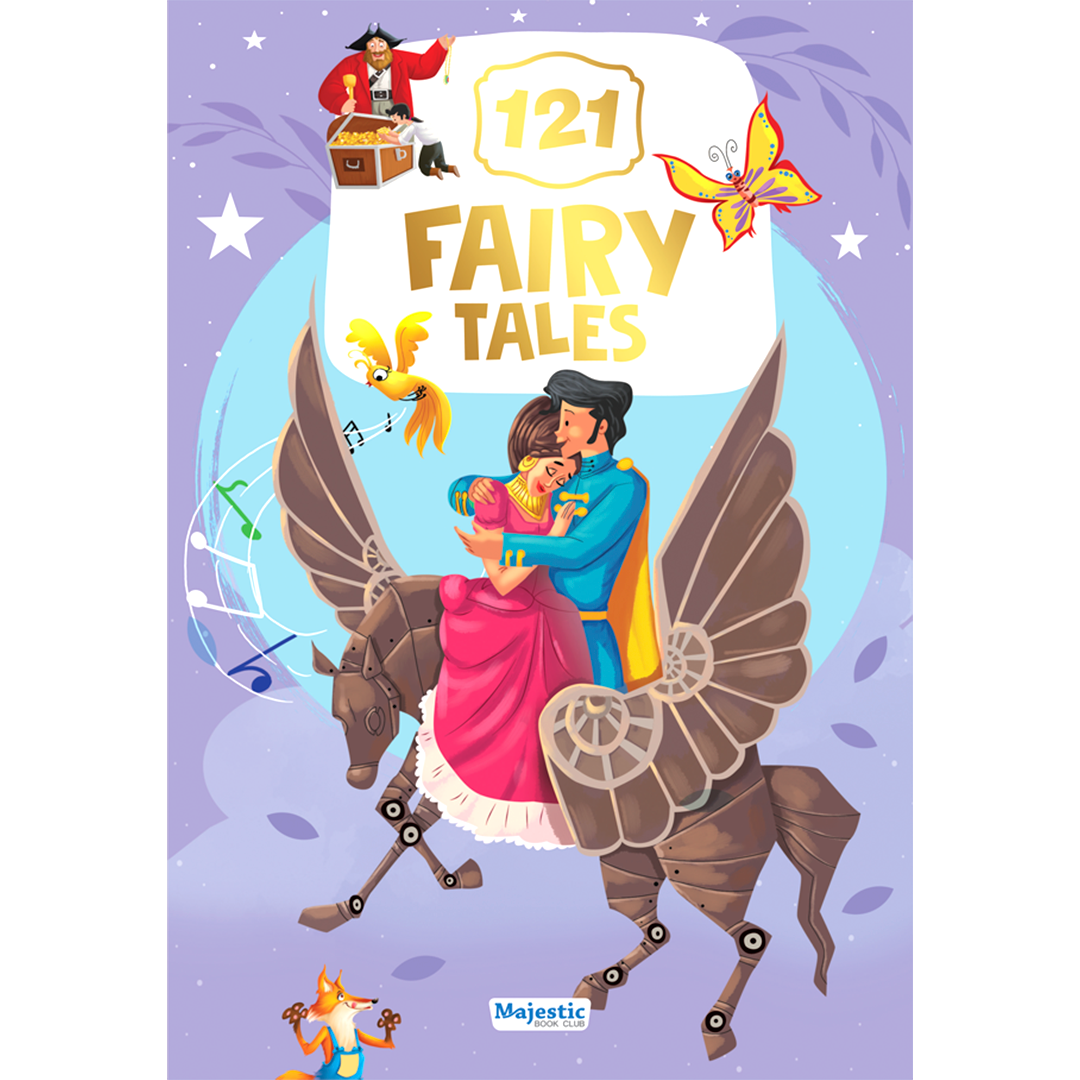 121 Fairy Tales - Illustrated Story Book for kids - English short stor