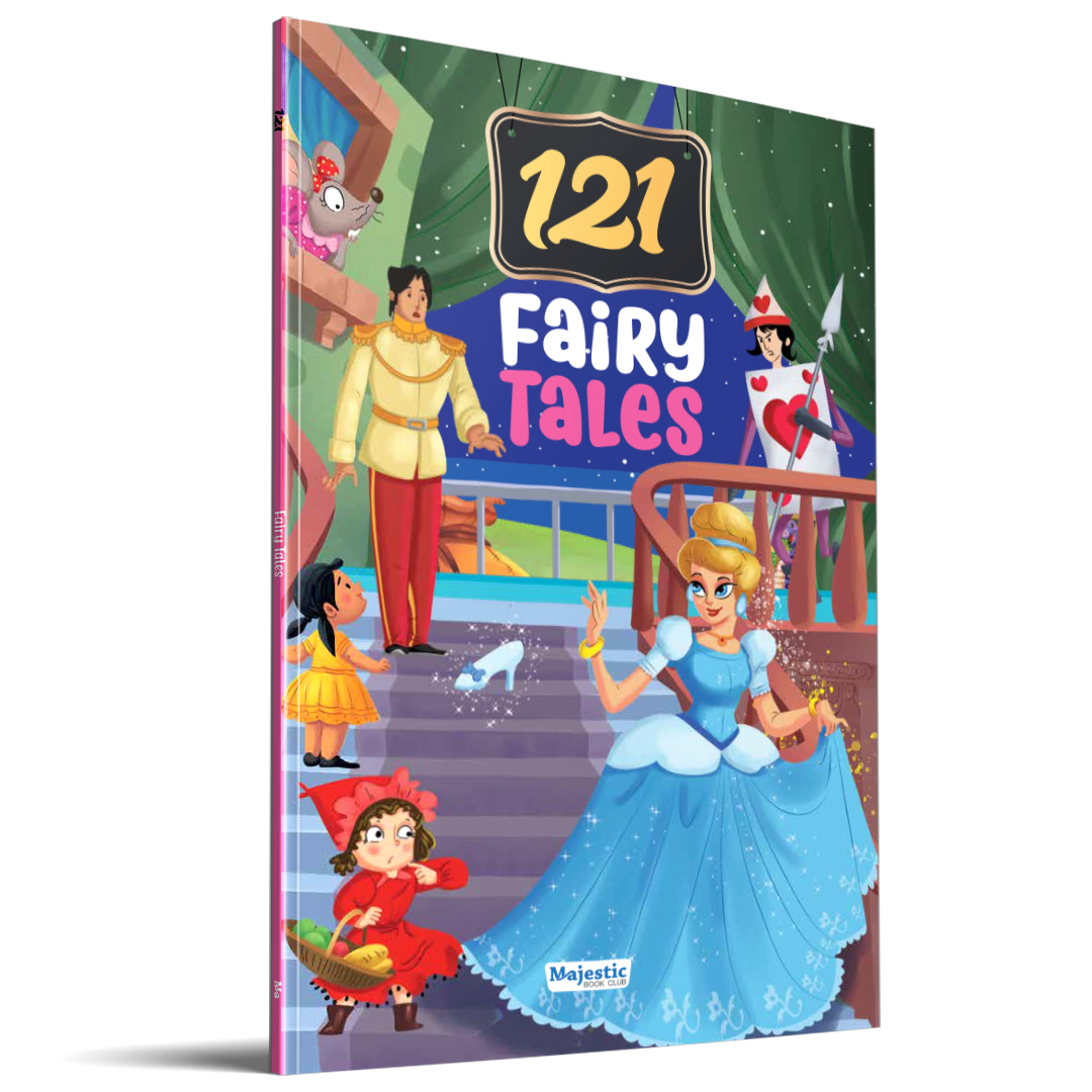 121 Fairy Tales - Illustrated Story Book for kids - English short stor