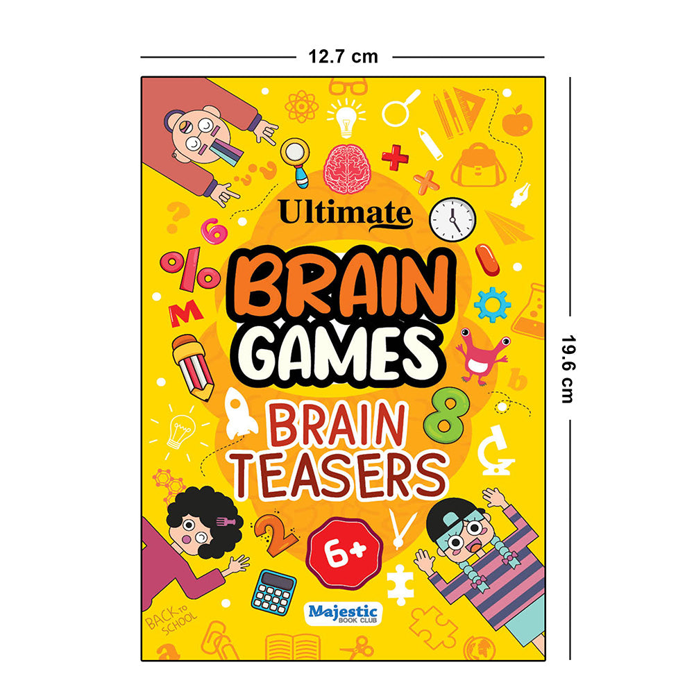 Brain Teasers for Kids (Ages 6+) - Ultimate Brain Games: 120+ Stimulat