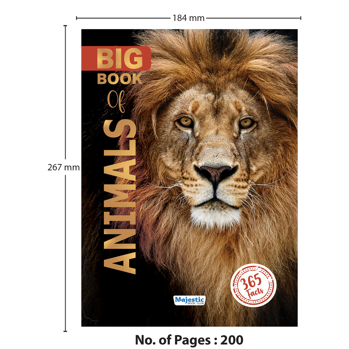 365 Facts Book –Big Book of Animal Facts for All Ages (Book of Facts)