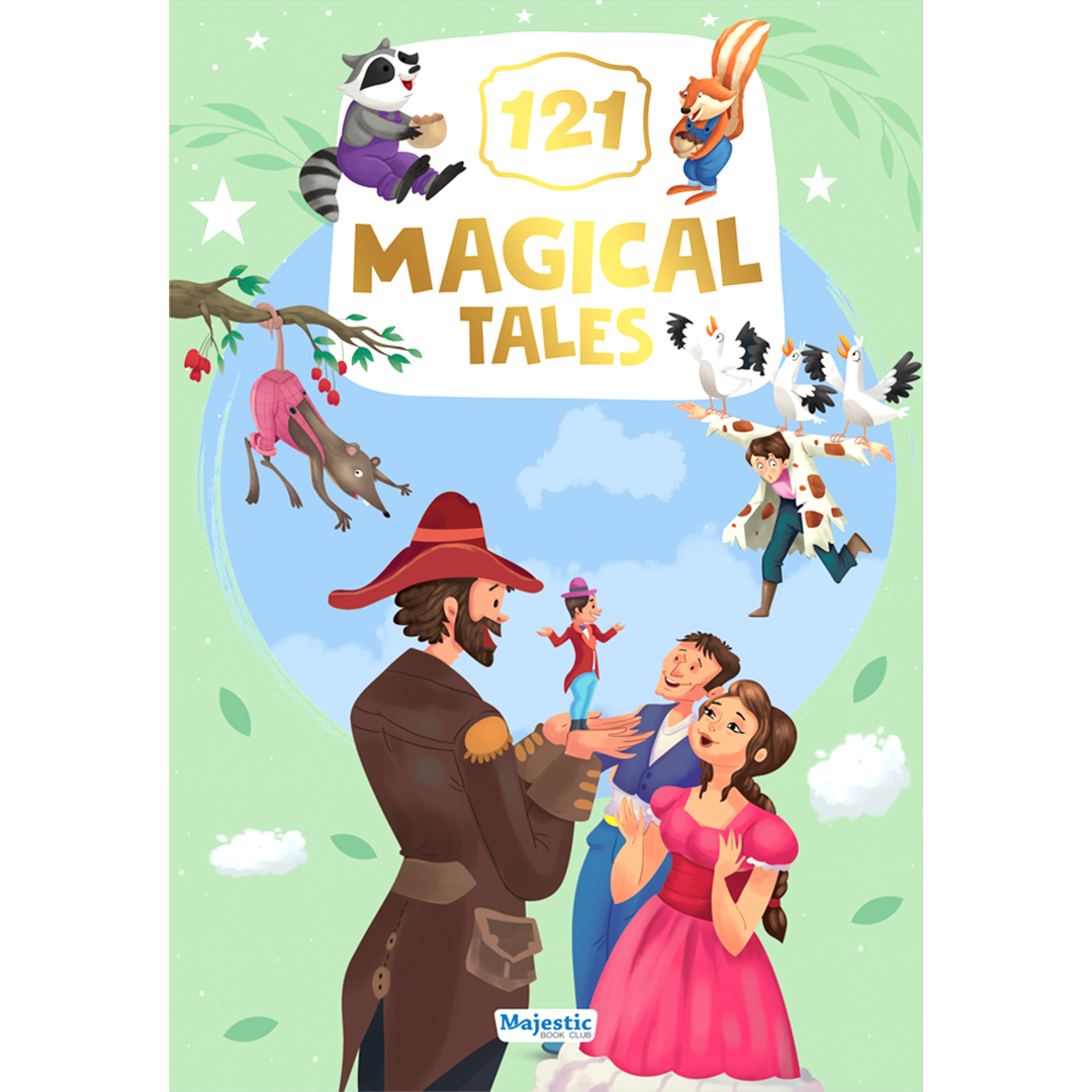 121 Magical Tales - Illustrated Story Book for kids - English short st